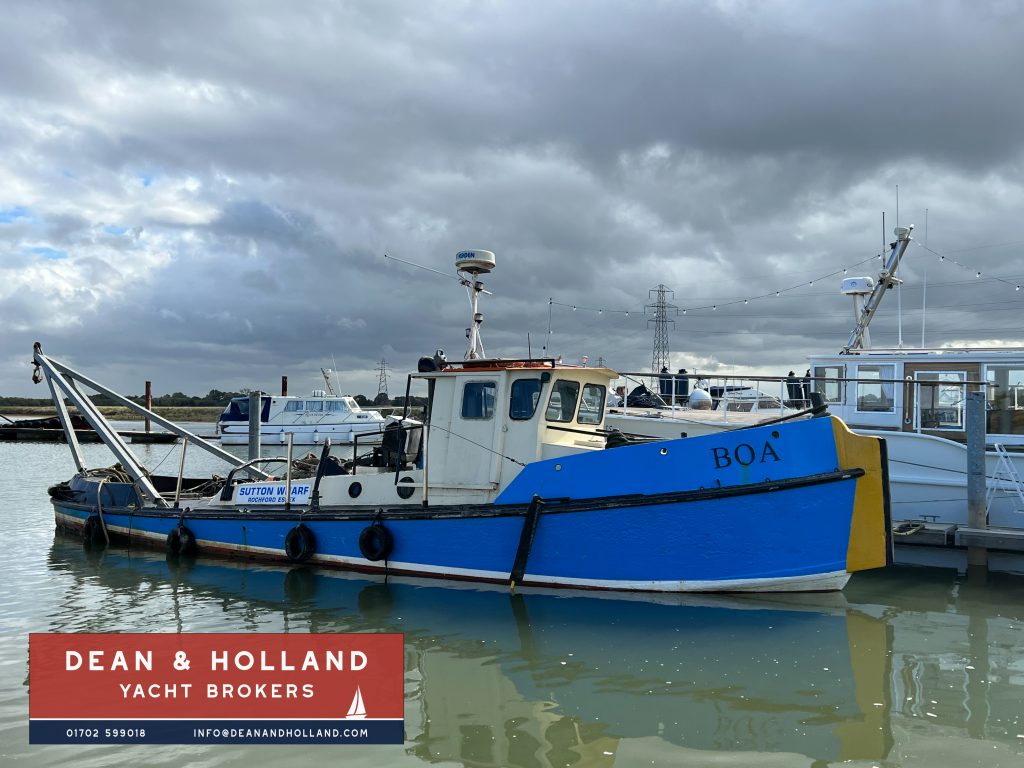 Boa - Ex London Dock Tug - Dean & Holland Yacht Brokers