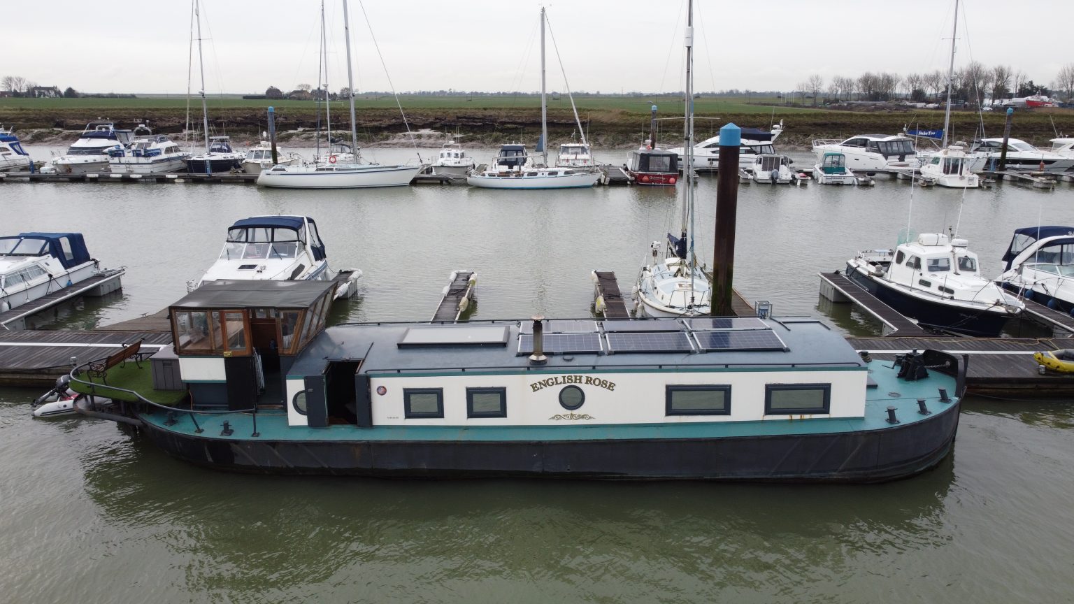 Humber Keel Barge/Houseboat - English Rose - Dean & Holland Yacht Brokers