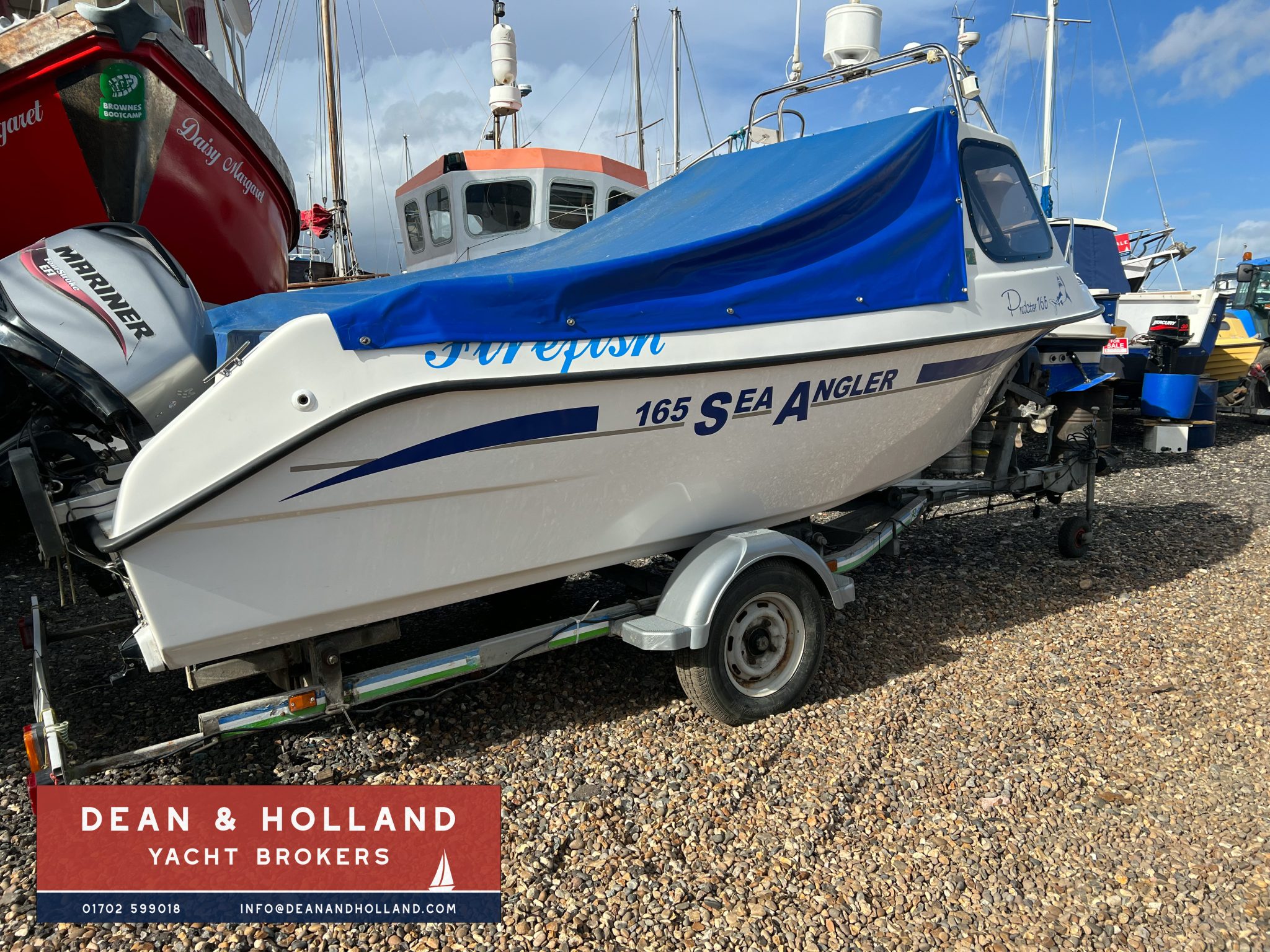 Predator 165 Sea Angler - Fire Fish - Dean & Holland Yacht Brokers