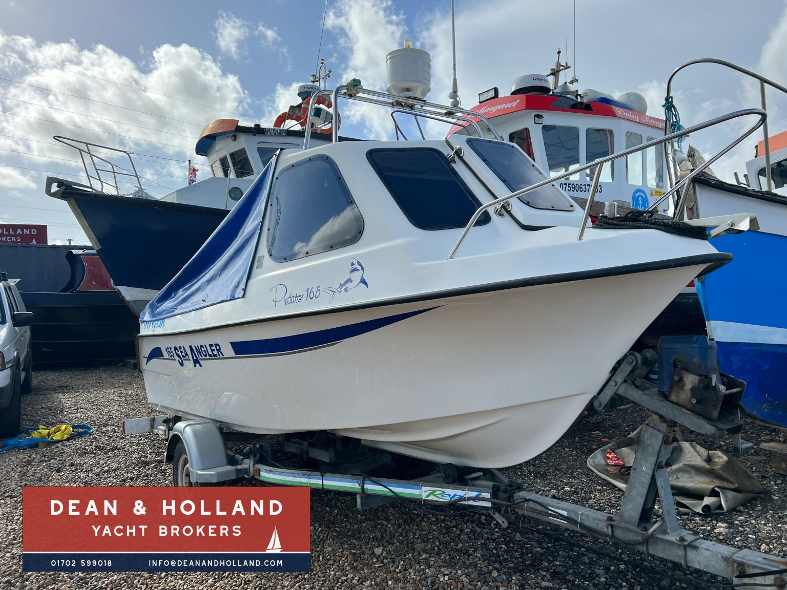 Predator 165 Sea Angler - Fire Fish - Dean & Holland Yacht Brokers