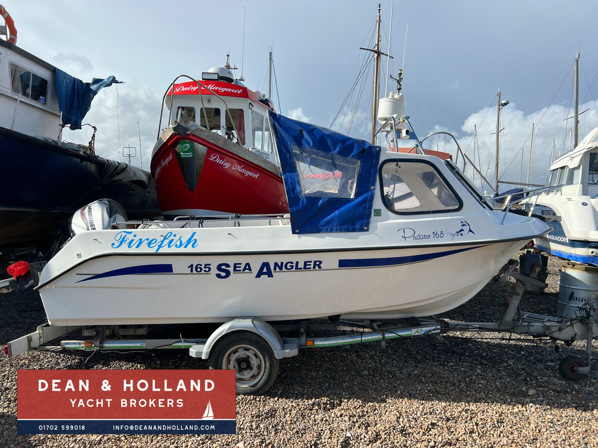 Predator 165 Sea Angler - Fire Fish - Dean & Holland Yacht Brokers